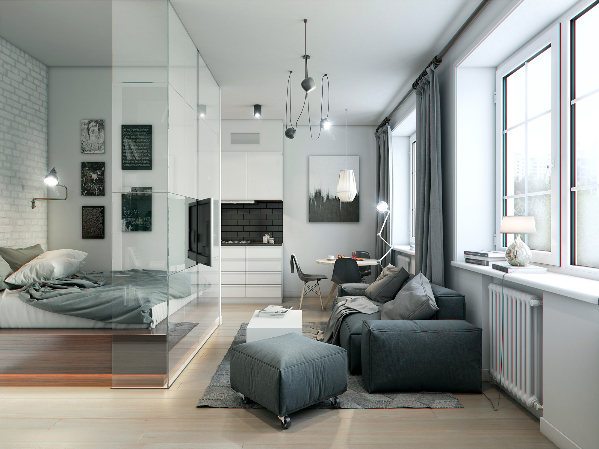 How to Live Large in a Small 40 Square Meter Apartment